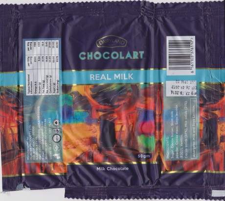 Kenyan chocolate wrappers