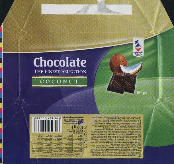 Polish chocolate wrappers Chocomoco